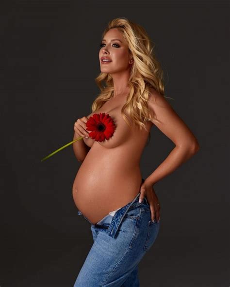Heidi Pratt Pregnant Nude Blonde From The Hills 11 Photos The