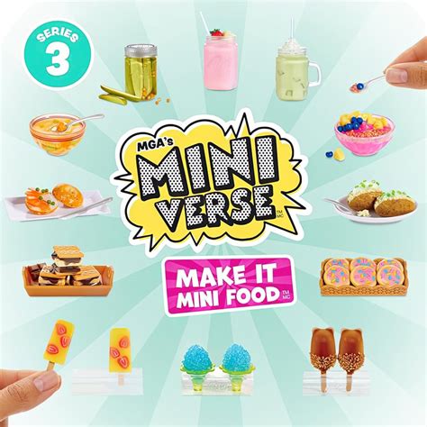 Mga Miniverse Make It Mini Food Cafe Series Craft Kits You Pick Etsy
