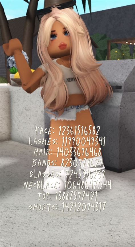 Summer Outfit Ideas Roblox Teen Avatar Codes Bloxburg Berry Avenue