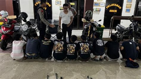 Foto Diduga Janjian Akan Melakukan Tawuran Lewat Sosmed Polisi Amankan