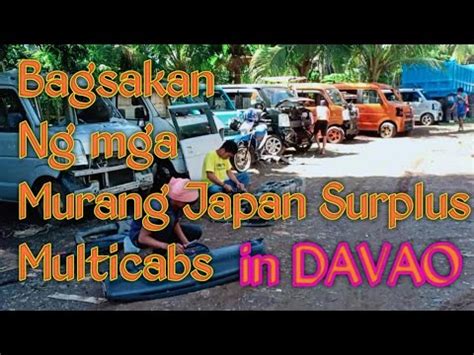 Bagsakan Ng Mga Murang Multicab Sa Davao Direct Importer From Japan