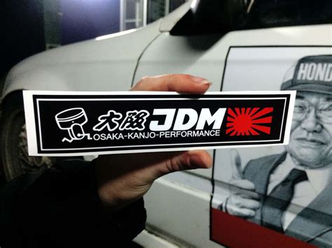 Osaka JDM 6 Team Sticker Kanjo Custom Racing Decals And Stickers
