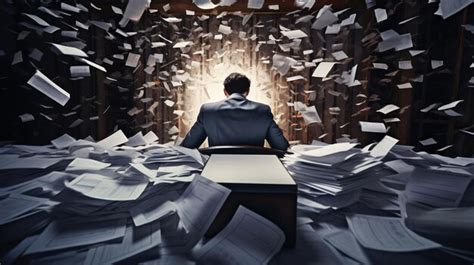 Premium Ai Image Businessman In Suit Sitting At Table And Looking At