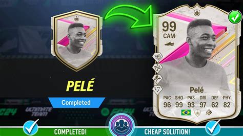 99 FUTTIES Icon Pele SBC Completed Cheap Solution Tips FC 24