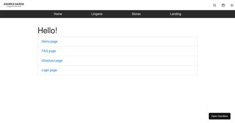 Demo Reactjs Styled Component Codesandbox