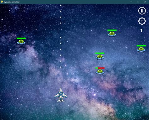 Github Divyansh Xz Airplane Game Python Space Shooter Game With