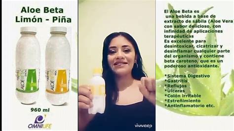 ALOE BETA SUPREME OMNILIFE Para Que Sirve Beneficios Aloe Beta SABOR