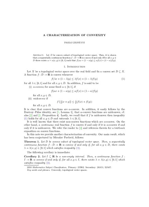 convexité
