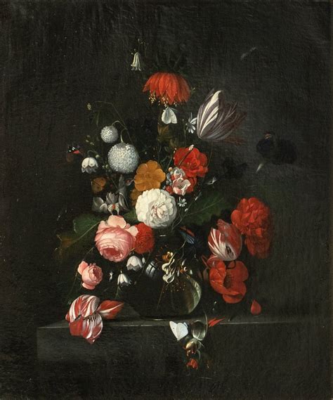 Scuola Fiamminga XVIII Vaso Di Fiori Con Insetti Catawiki