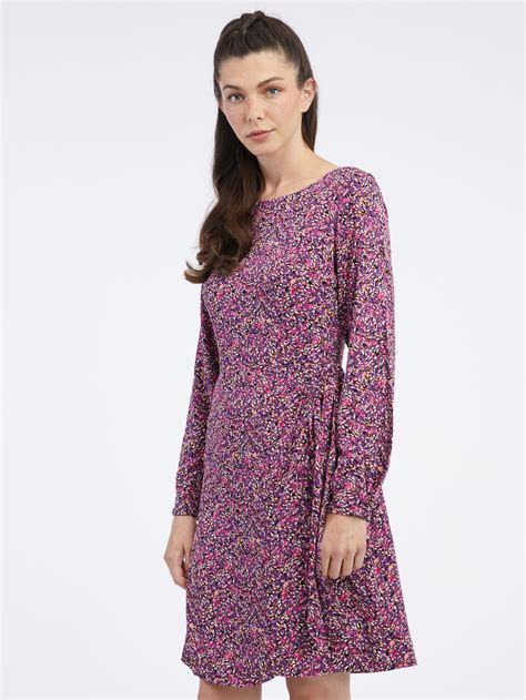 Rochie Cu Model Roz I Mov Pentru Femei Orsay Orsay Ro Magazinul