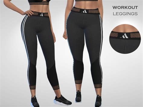 The Sims Resource Workout Leggings SET