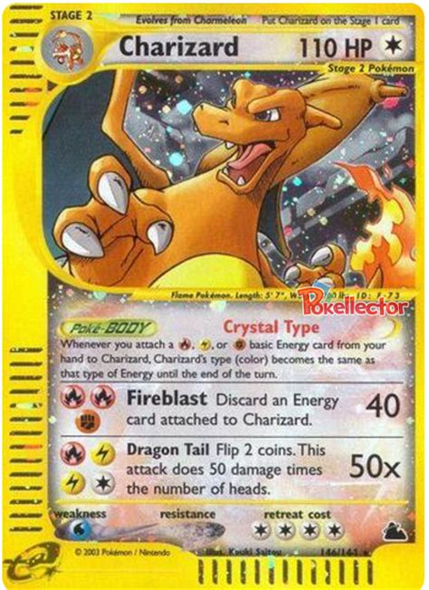 Charizard Skyridge 146 Pokemon Card