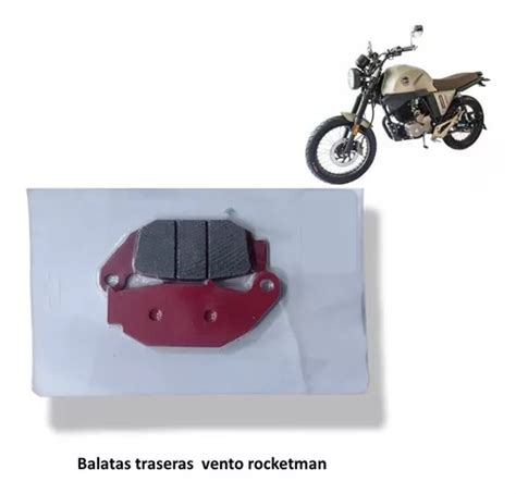 Balatas Traseras Vento Rocketman 250cc Meses sin interés