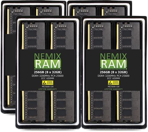 NEMIX RAM 32GB 2x16GB DDR4 2666MHz PC4 21300 Non ECC UDIMM 2Rx8 1 2V