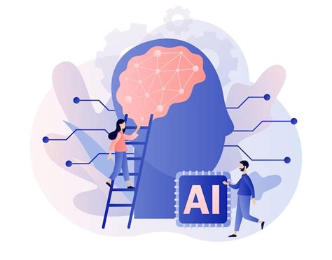 Premium Vector Artificial Intelligence Concept Ai Machine Learning
