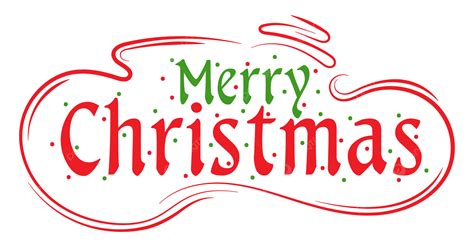Merry Christmas Greetings Vector Christmas Text Greetings PNG And