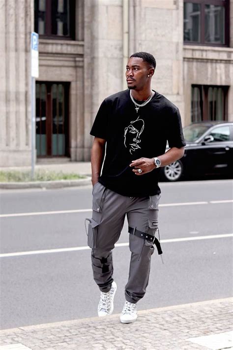 Como usar Calça Cargo Masculina Estilo Moda Para Homens Calça