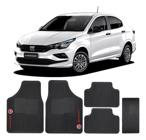 Jogo Tapete De Borracha Automotivo Fiat Cronos Parcelamento Sem Juros