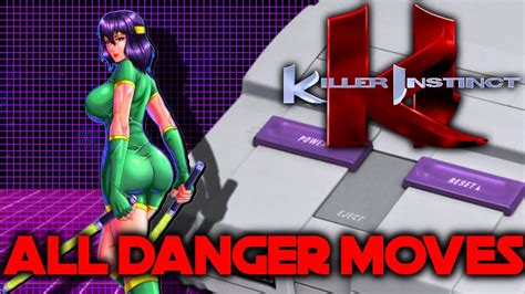 Killer Instinct Snes All Danger Moves Youtube