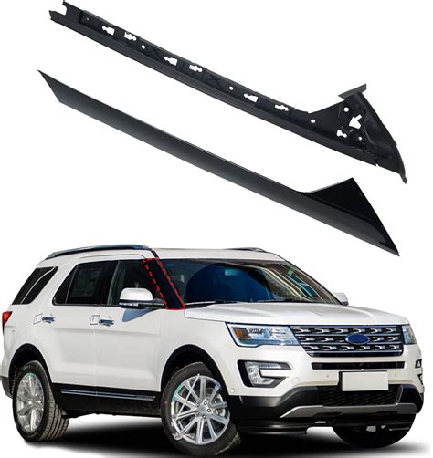 Karpal Moldura De Pilar A Para Parabrisas Compatible Con Ford Explorer