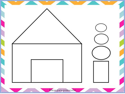 Ideas Para Preescolar Dibujos Con Figuras Geom Tricas
