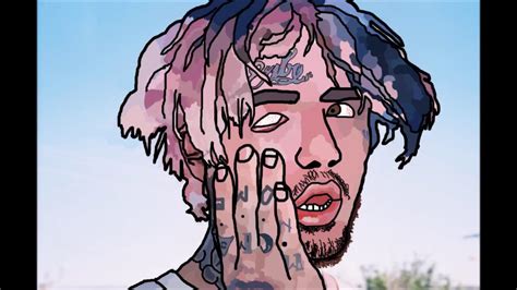 Lil Peep Drawing Image To U