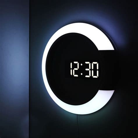 Horloge Lumineuse Design Mon Horloge Murale