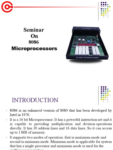 ece microprocessors 8086 pdf central processing unit microprocessor