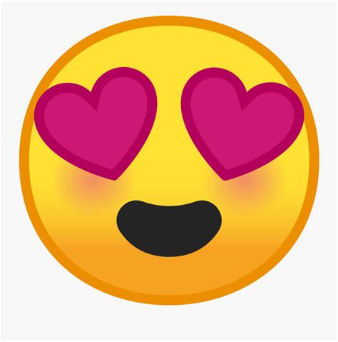 Heart Eyes Emoji Clipart Heart Eyes Emoji Transparent Background