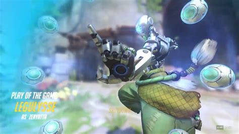 Overwatch Potg Zenyatta Shutdown Legulysse Youtube