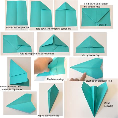 How To Make A Model Paper Airplane Step By Step
