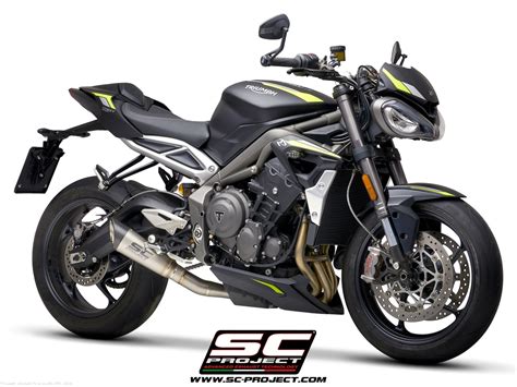 S Exhaust By Sc Project Triumph Street Triple Rs T Lts