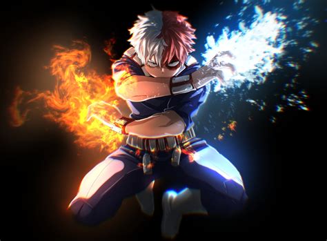 X My Hero Academia K Cool Shoto Todoroki X Resolution