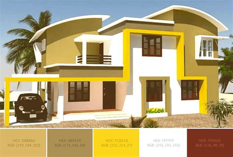 Exterior House Paint Colors Photo Gallery In India Home Alqu