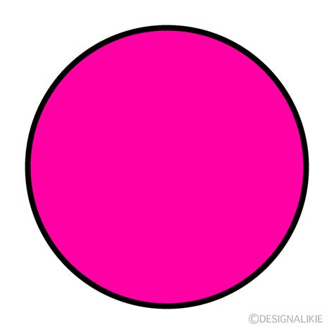 Pink Circle Clip Art Free PNG ImageIllustoon