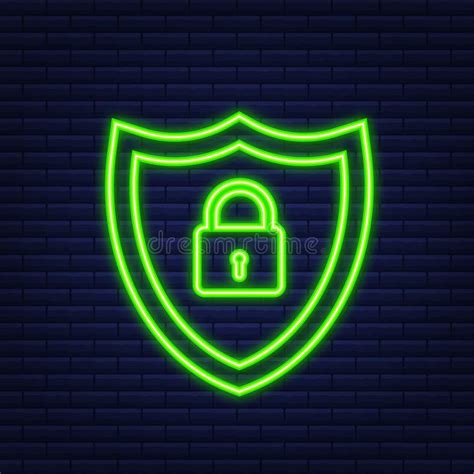 Logotipo Del Vector De Seguridad Cibernética Con Marca De Protección Y