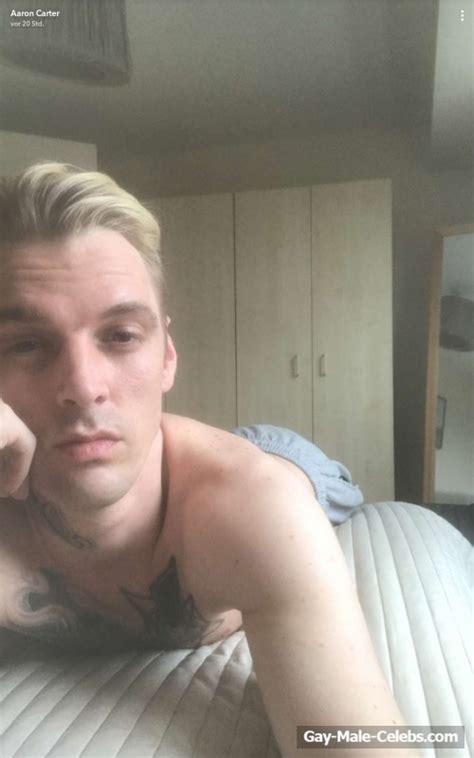 Aaron Carter Nude And Sexy Photos The Men Men
