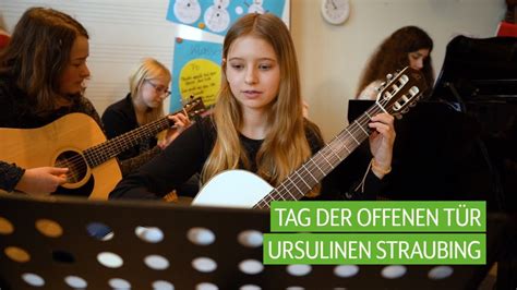 Komm zum Tag der offenen Tür des Ursulinen Gymnasiums Straubing
