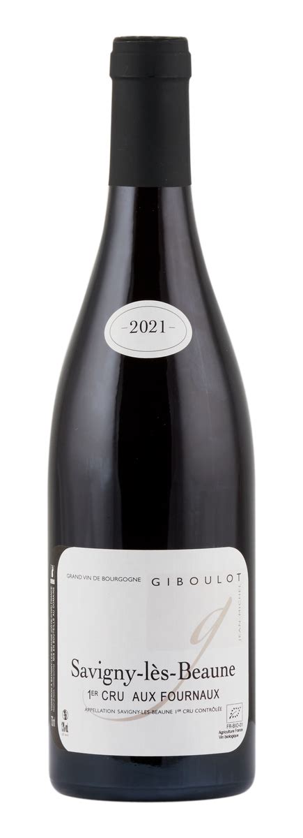 Jean Michel Giboulot Savigny lès Beaune 1er Cru Aux Fournaux 2021