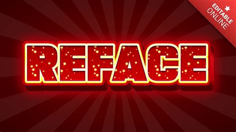 Reface Tipo Letra Crazy Circus Generador De Efectos De Texto