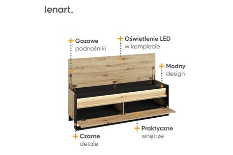 Du Y Zestaw Nowoczesnych Mebli Do Przedpokoju Led Quant Meblini Pl
