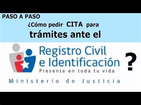Paso a Paso Reservar cita para trámites ante el Registro Civil Cédula