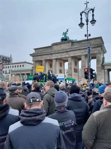 In Berlin Und Der Region Bauern Protestieren Gegen Ampel Pl Ne