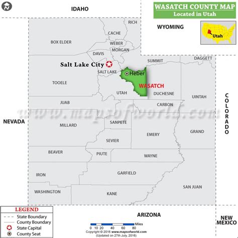 Wasatch County Map Dolly Gabrila