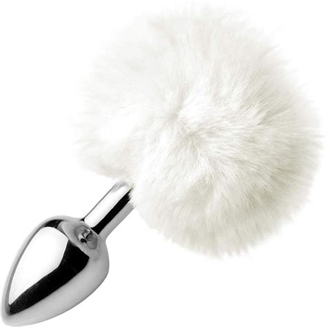 Fluffy Bunny Tail Anal Plug Extreme Toyz