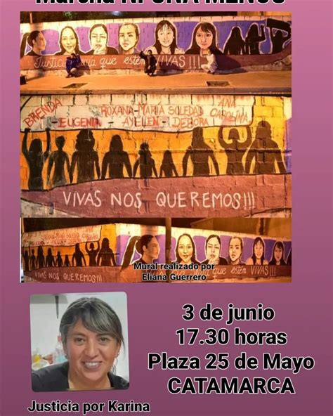Catamarca Marcha Nuevamente Por Ni Una Menos Diario Inforama