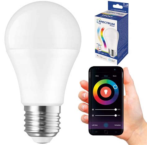 Żarówka LED WiFi E27 13W RGB CCT TUYA Ściemnialna SMART WOJ 14473