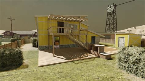 Cod Nuketown Complete Map With Textures D Model Cgtrader