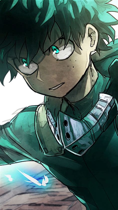Dark Deku Wallpaper 4K