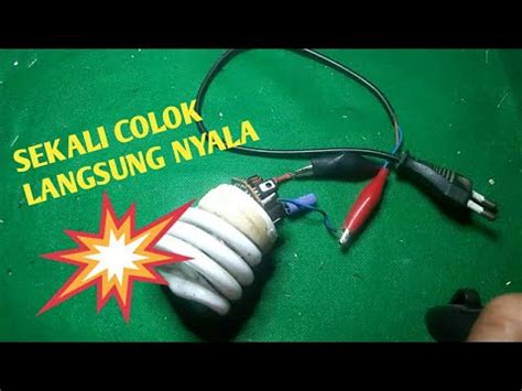 Cara Mudah Perbaiki Lampu Lhe Mati Total YouTube